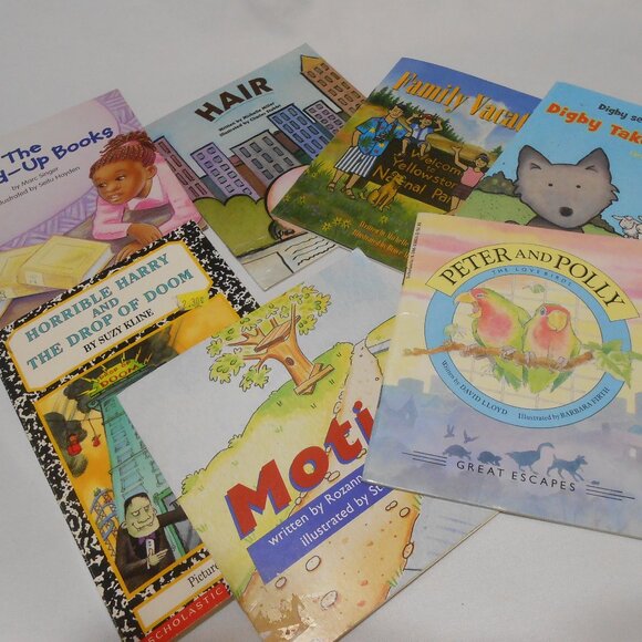 Scholastic and more | Other | Vtg Lot 7 Kids Paperback Books Various ...